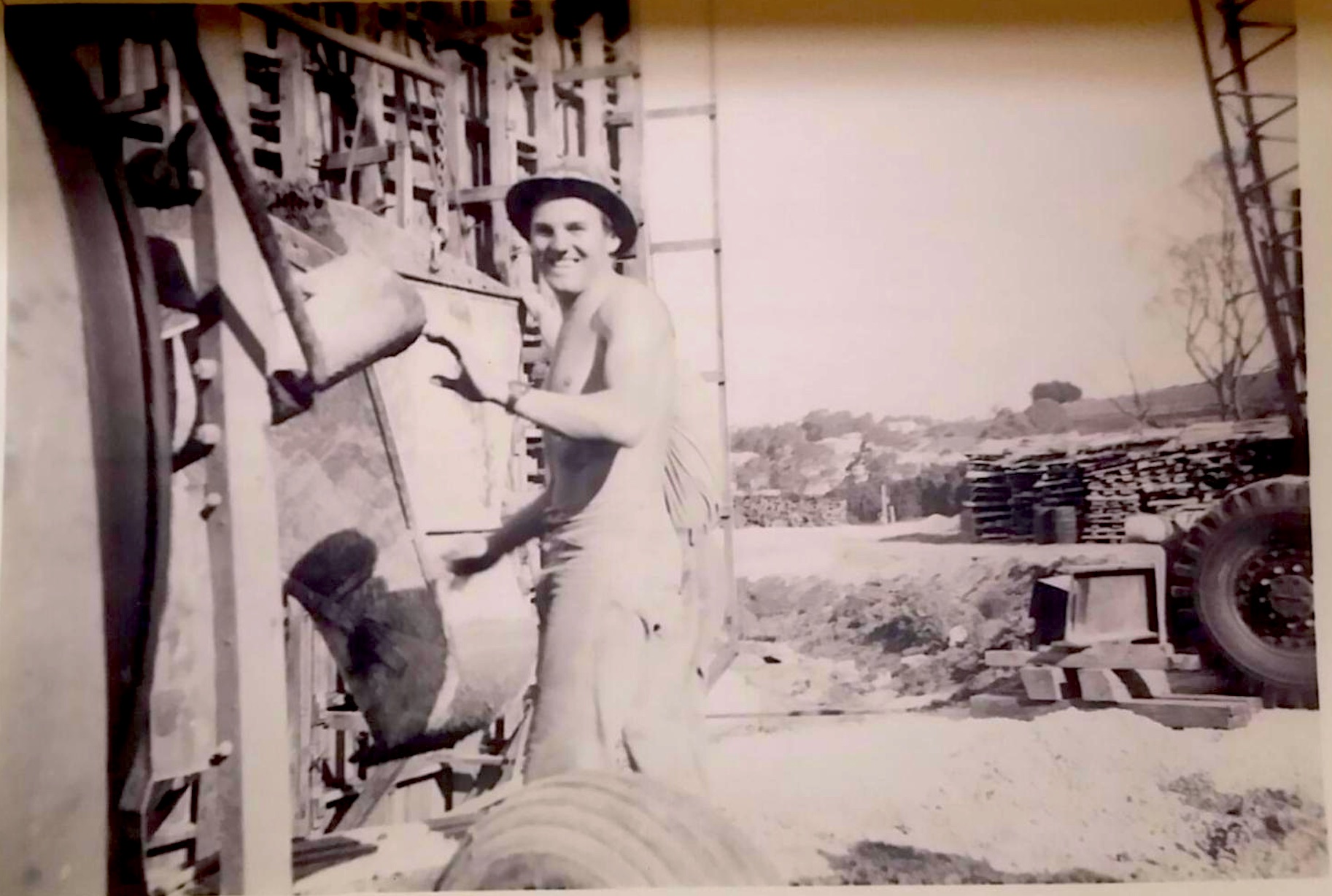 The life of a young timber cutter on Surrey Hills