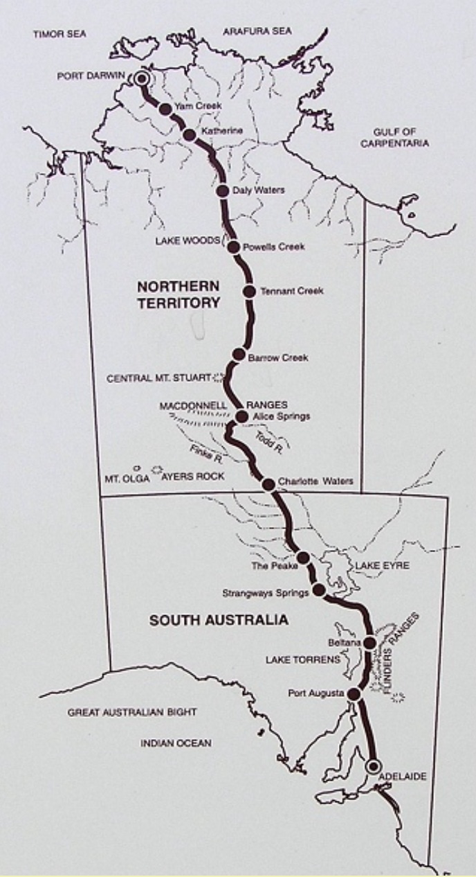 Traversing the outback with singing wire