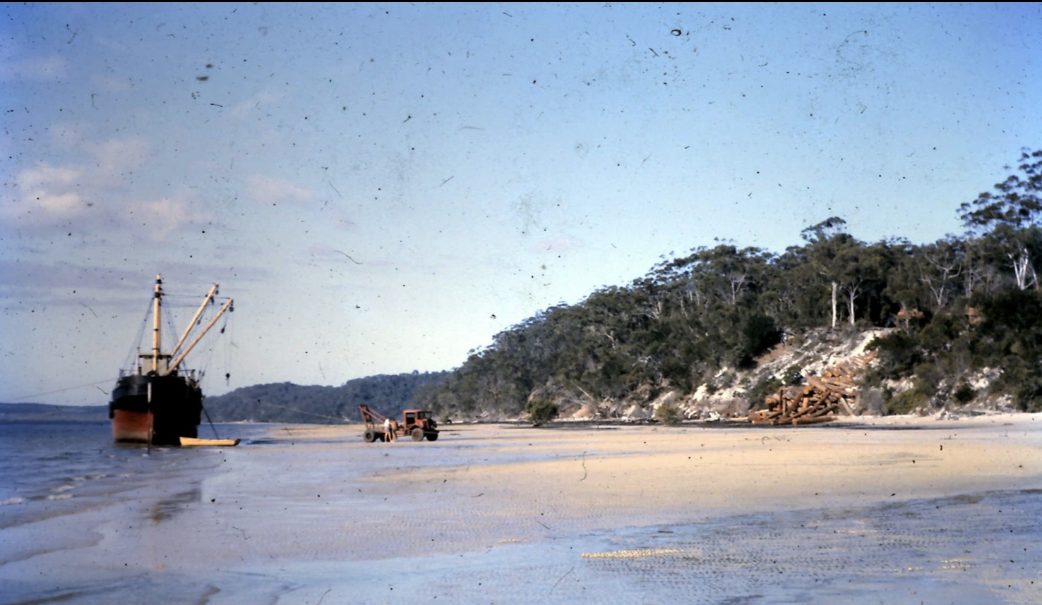 The slow disappearance of one of Fraser Island’s tourist icons