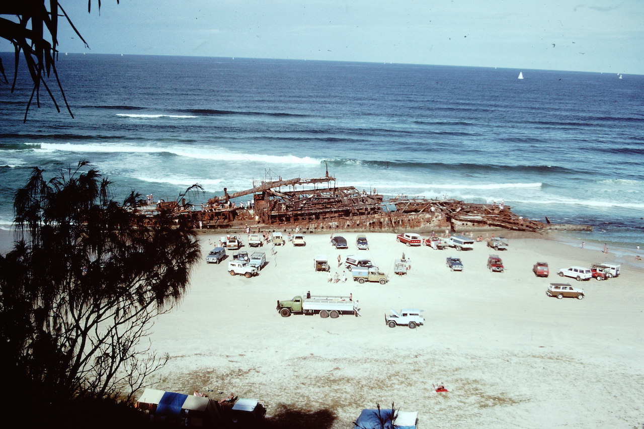 The slow disappearance of one of Fraser Island’s tourist icons